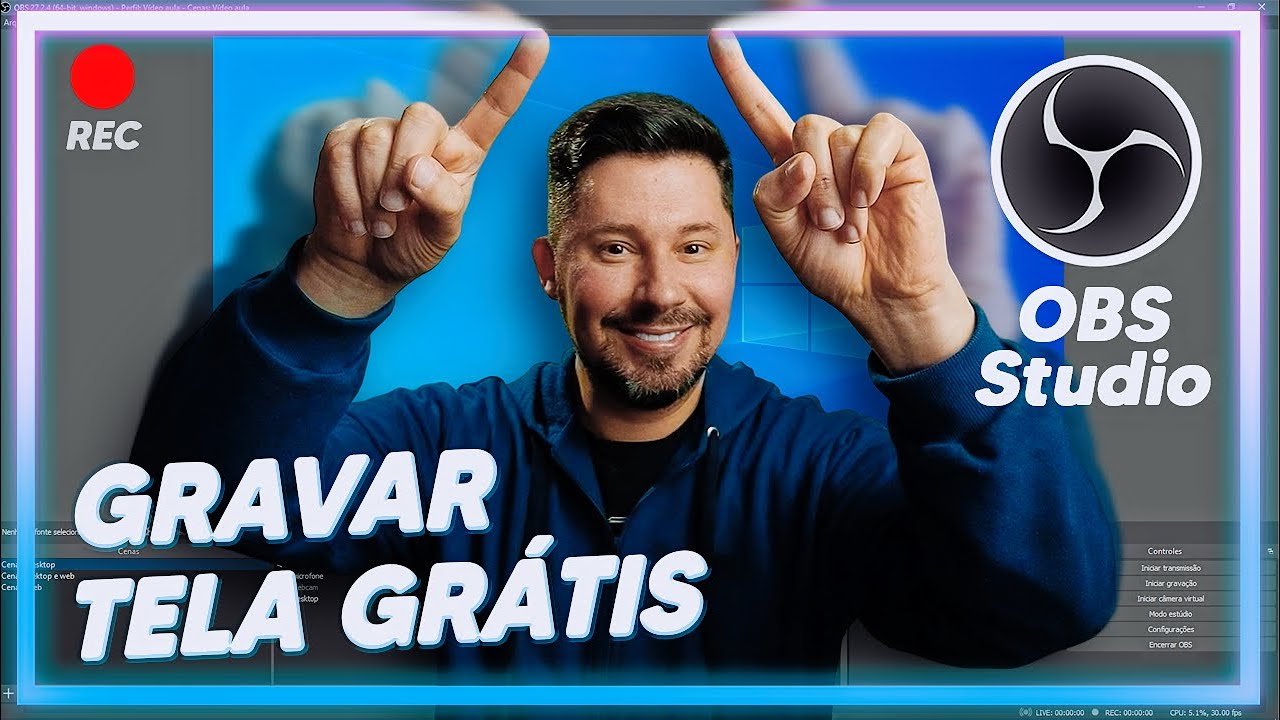 Como usar o obs studio em celulares android e gravar a tela esports