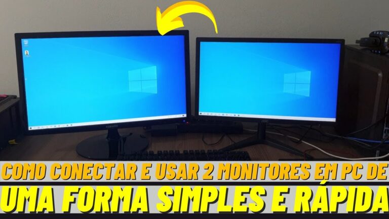 Como instalar dois monitores ou mais no computador