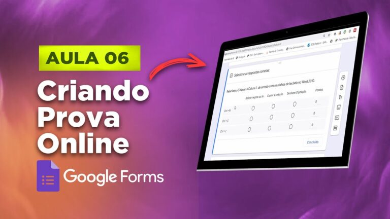 Como criar teste e prova online no google forms Como criar teste e prova online no google forms