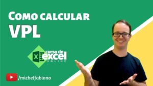 Como calcular vpl no excel