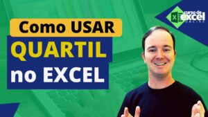 Como calcular quartil no excel