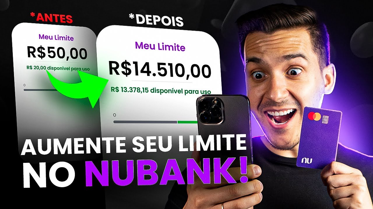 Como ver e aumentar o limite do cartao nubank