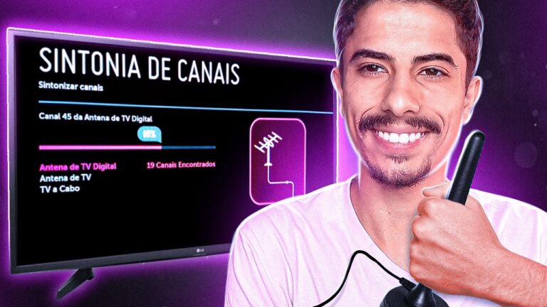 Como sintonizar os canais na smart tv lg