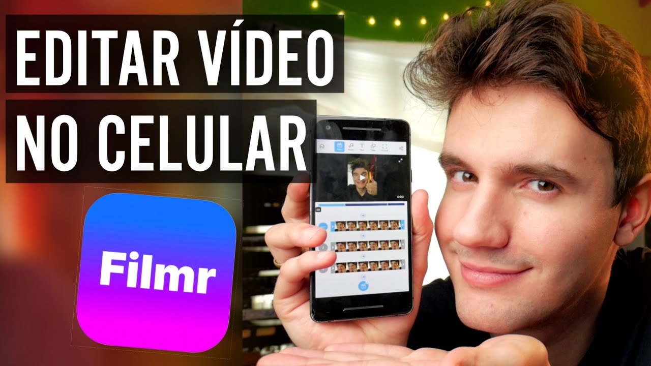Como editar videos no celular com o app filmr