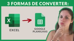 Como editar planilhas do excel no google docs