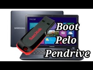 Como dar boot pelo usb no notebook samsung ativ 2