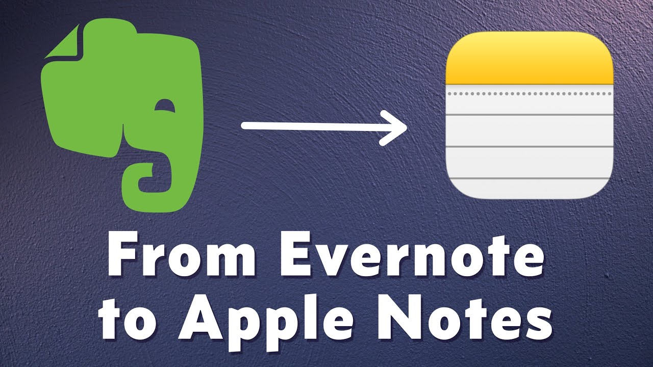 Como importar notas do evernote para mac