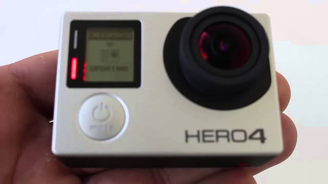 Como atualizar uma gopro hero4 silver