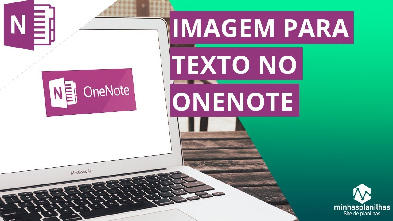 Como converter imagem em texto com onenote
