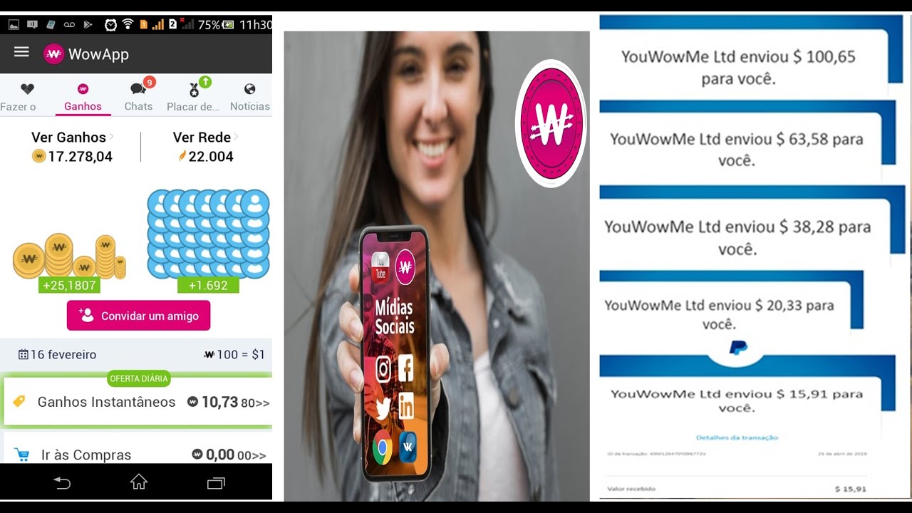 Como criar uma conta no wowapp