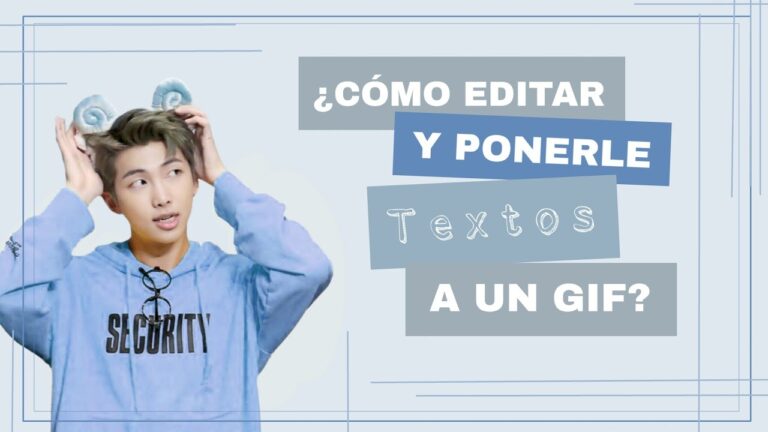 Como editar texto em gifs