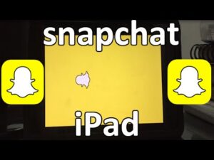 Como usar o snapchat no ipad