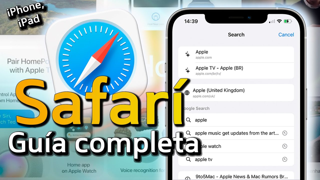 Como usar o safari o navegador da apple