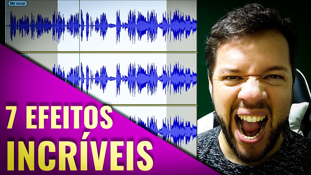 Como usar efeitos no audacity
