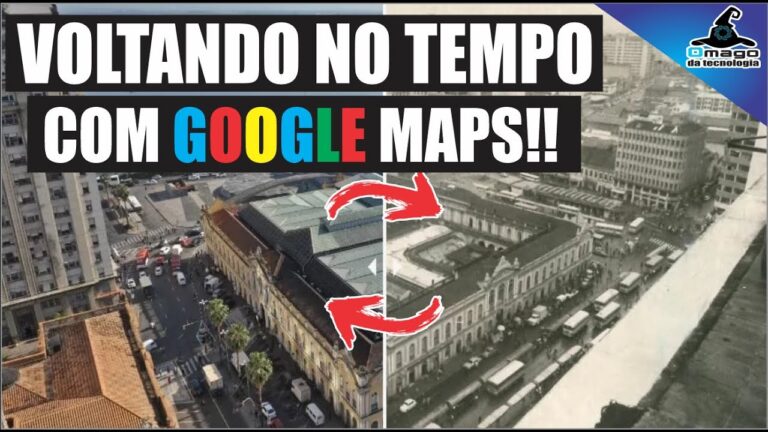 Como voltar ao passado usando os mapas do google street view