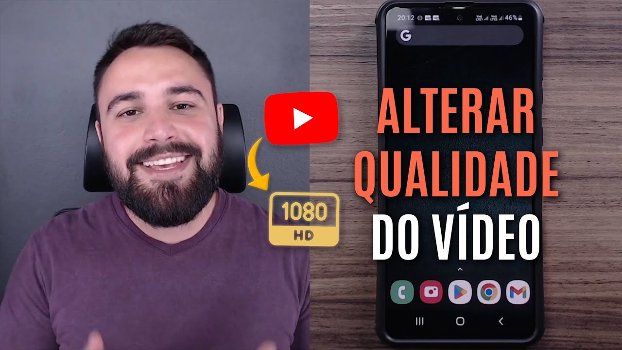 Como alterar qualidade de um video do youtube no android ou ios
