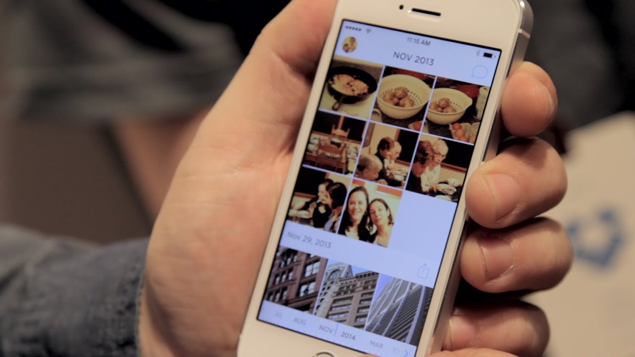 Como usar o carousel app de fotografias do dropbox para android e ios