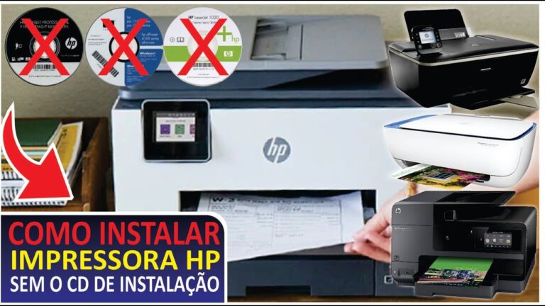 Como instalar impressora sem o cd original