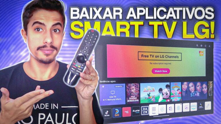 Como baixar e instalar aplicativos nas smart tvs da lg