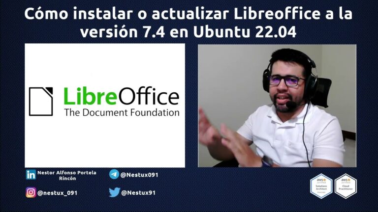 Como instalar o libreoffice no ubuntu